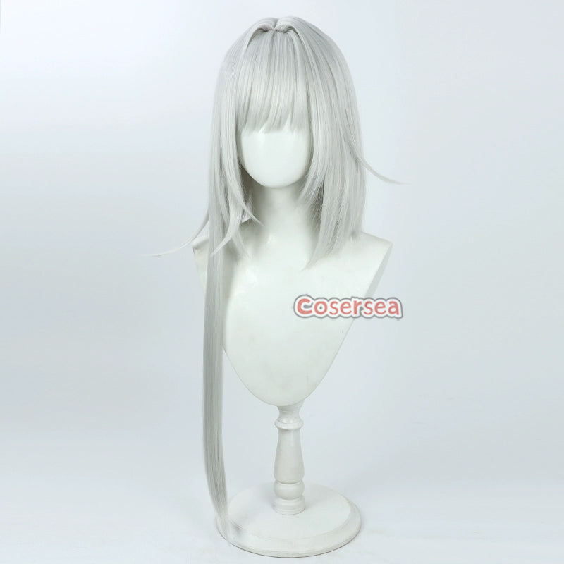 Arknight Remnant Kal'tsit 75cm Silver White Cosplay Wigs – coserseas