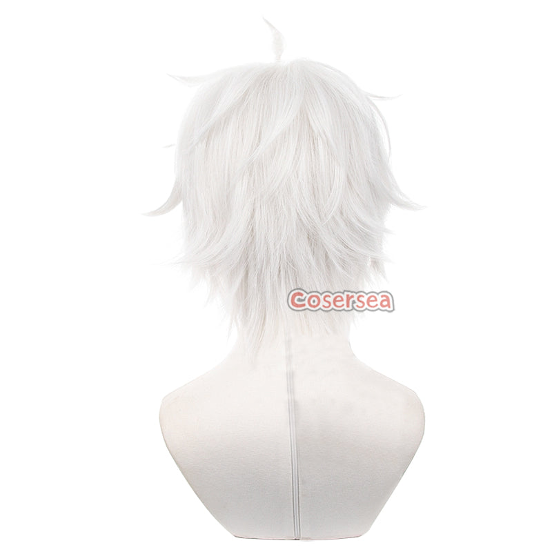 BLUE LOCK Seishiro Nagi 30cm Short Silver White Cosplay Wigs – coserseas