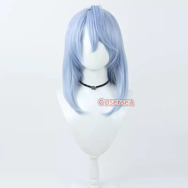 Blue Archive Amau Ako 45cm Blue Cosplay Wigs – coserseas