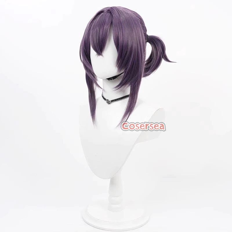 Blue Archive Igusa Haruka Purple Ponytail Cosplay Wigs – coserseas