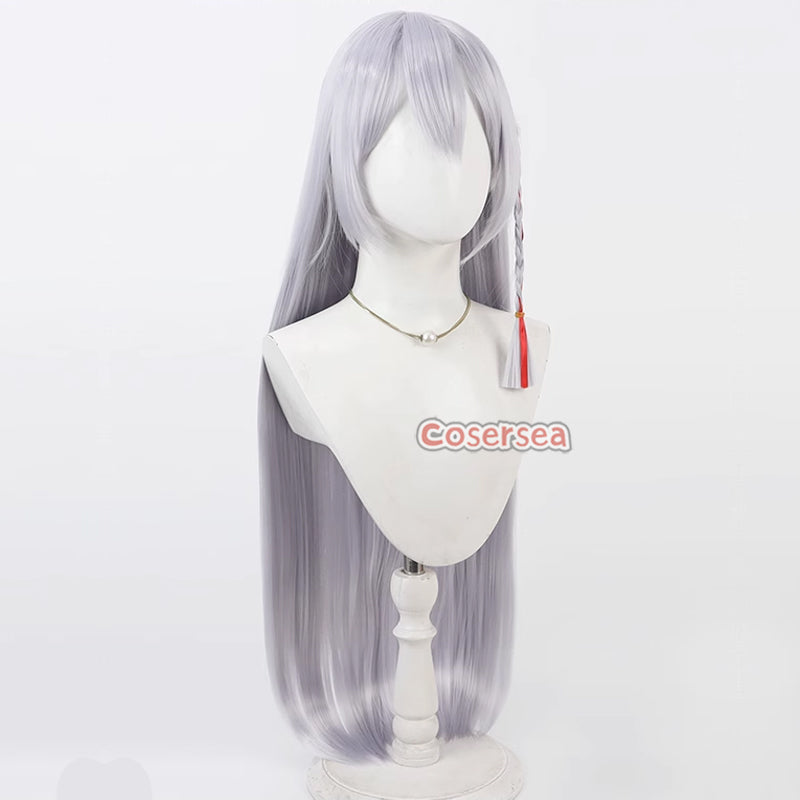 Blue Archive Kurodate Haruna 90cm Silver Gray Cosplay Wigs – coserseas