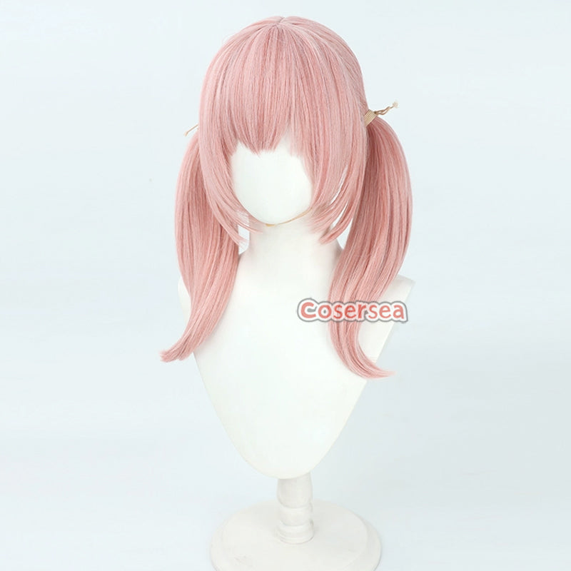 Blue Archive Shimoe Koharu 50cm Pink Cosplay Wigs – coserseas