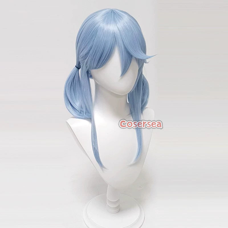 Blue Archive Amau Ako 40cm Light Blue Cosplay Wigs – coserseas