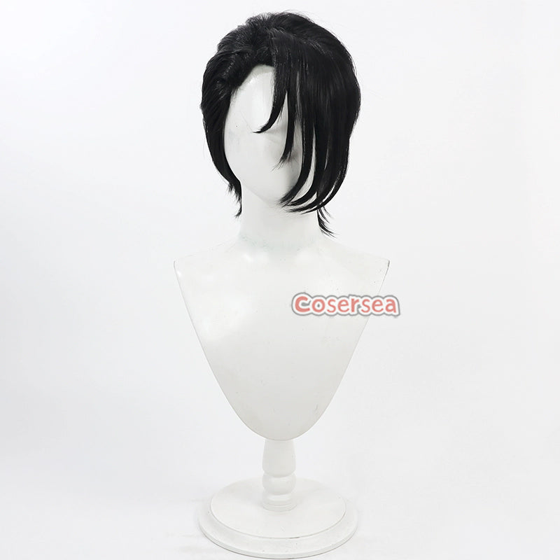 Compass: Combat Providence Analysis System 30cm Black Men Cosplay Wigs ...