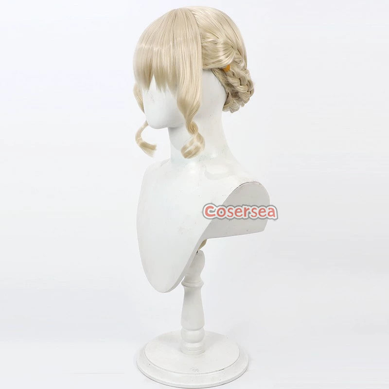 Delicious in Dungeon Thistle Light Blonde Cosplay Wigs – coserseas