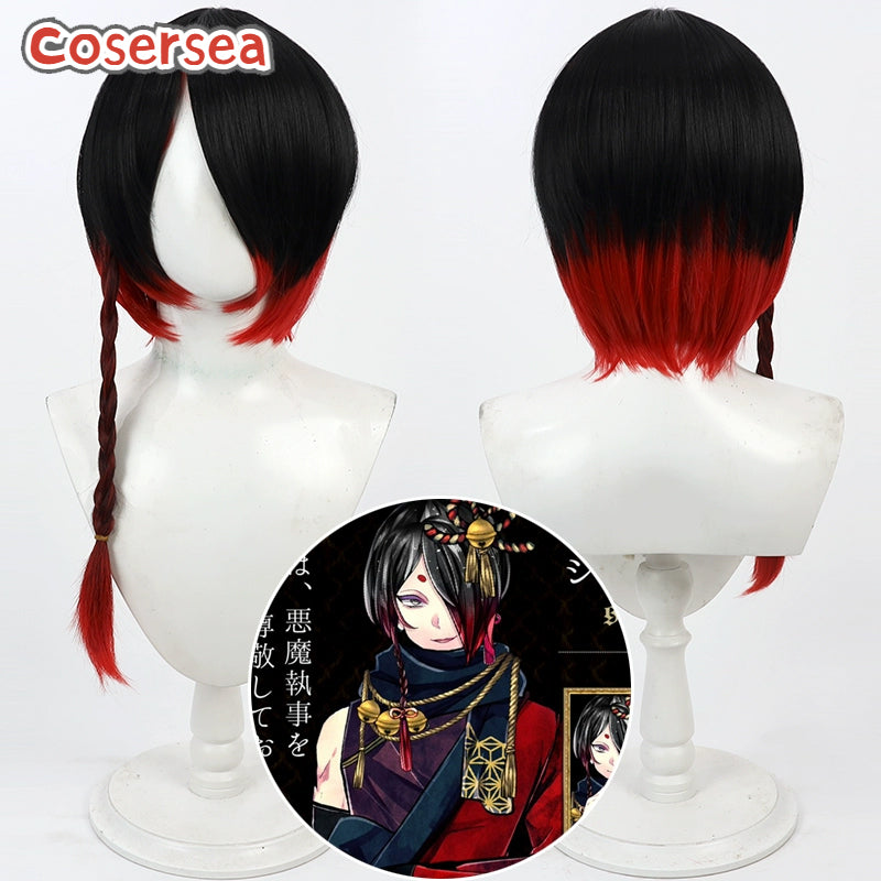 Devil Butler with Black Cat English Shinonome Yuhan Cosplay Wigs ...