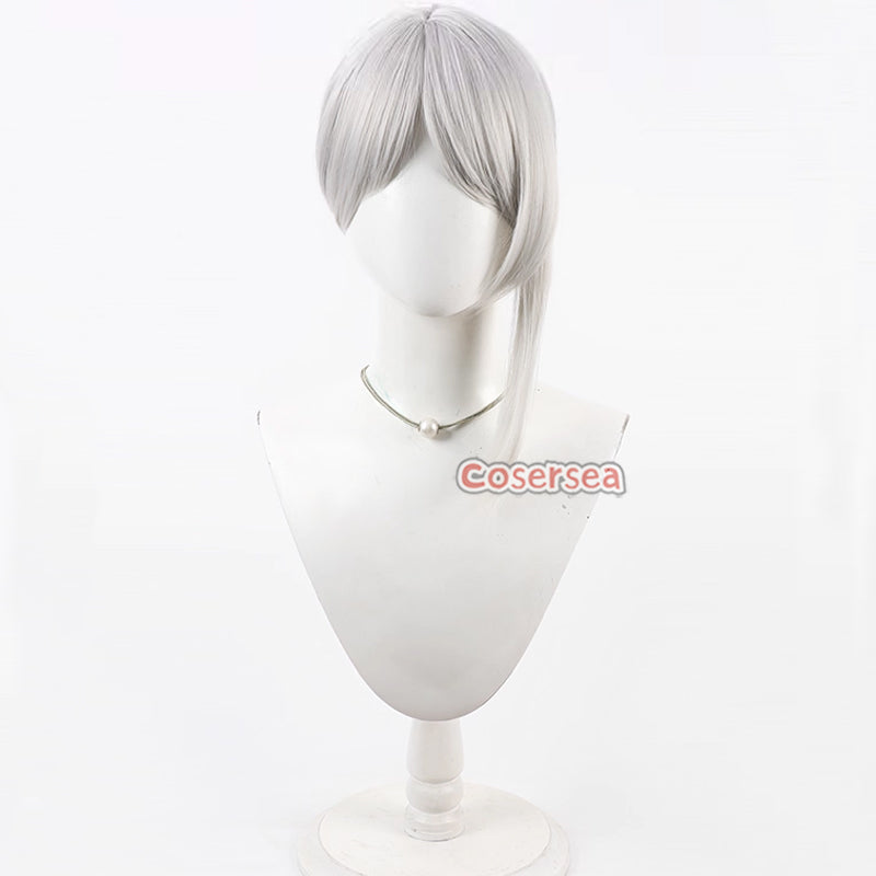 Cosersea Elden Ring Nightreign Duchess 60cm Silver Gray Cosplay Wigs ...