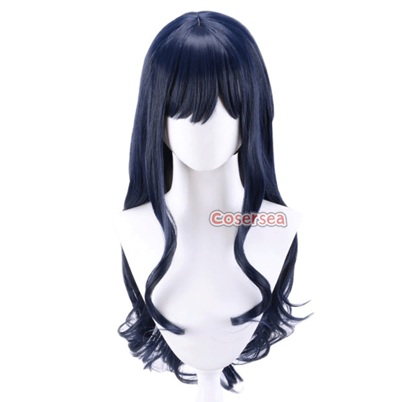 Final Fantasy XIV Gaia 80cm Dark Blue Cosplay Wigs – coserseas