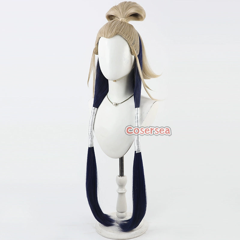 Cosersea Gachiakuta Tamsy Caines 100cm Light Brown Mixed Blue Cosplay ...