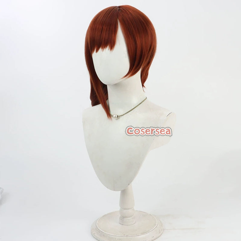 Gakuen Idolmaster Igarashi Kyoko 45cm Brown Ponytail Cosplay Wigs ...
