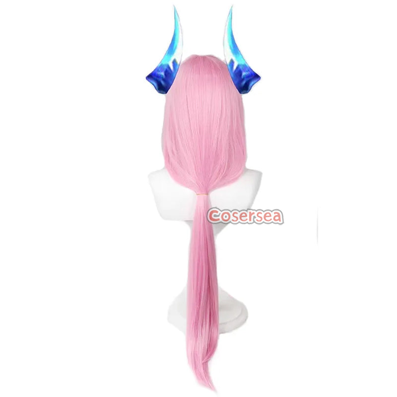 Game LoL DRX Ashe 100cm Pink Cosplay Wigs – coserseas