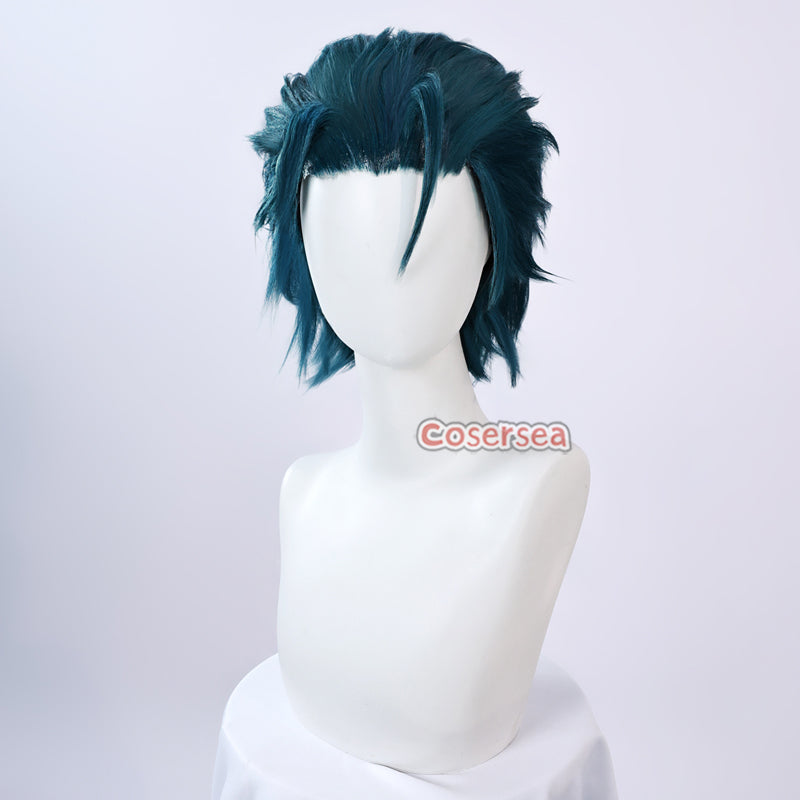 Game Wuthering Waves Jiyan 80cm Green Ponytail Cosplay Wigs – coserseas