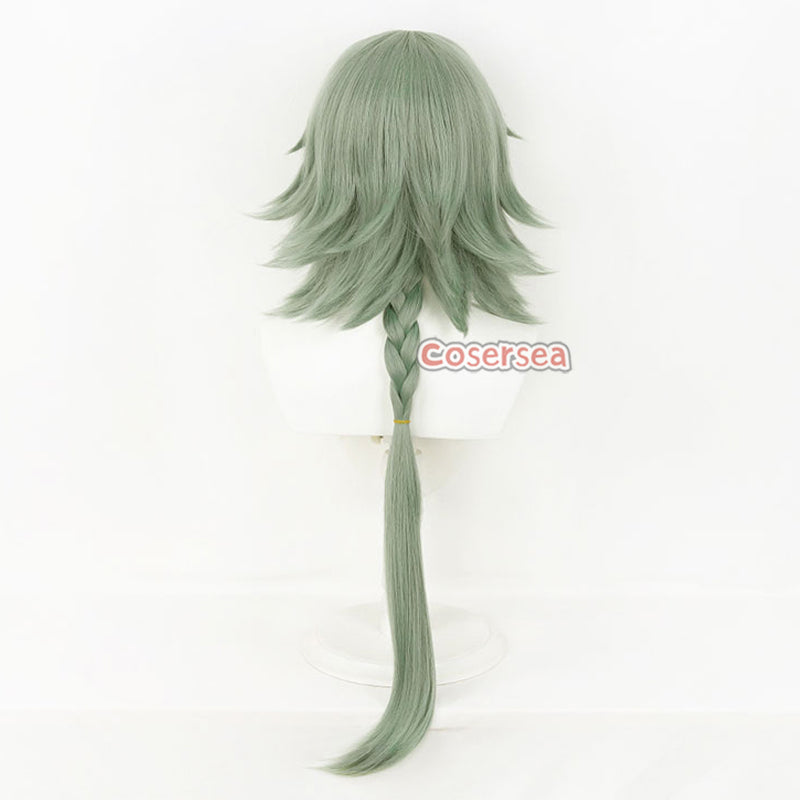 Game Zenless Zone Zero Caesar King 90cm Green Cosplay Wigs – coserseas