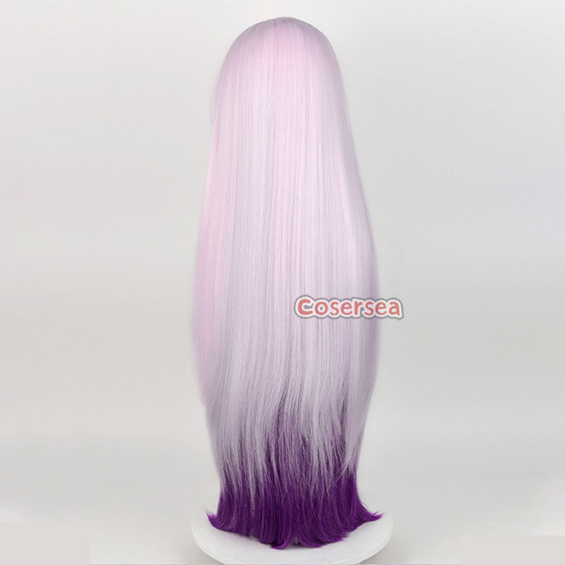 Genshin Impact Citlali Natlan 90cm Pink Mixed Purple Cosplay Wigs ...