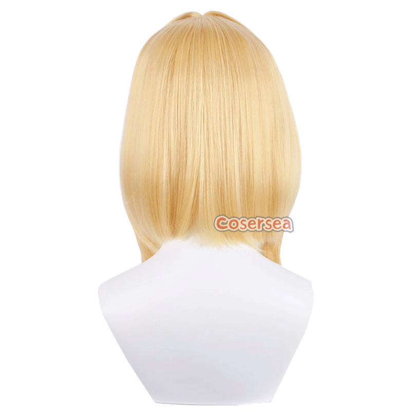 Guilty Gear Bridget 45cm Long Blonde Cosplay Wigs – coserseas