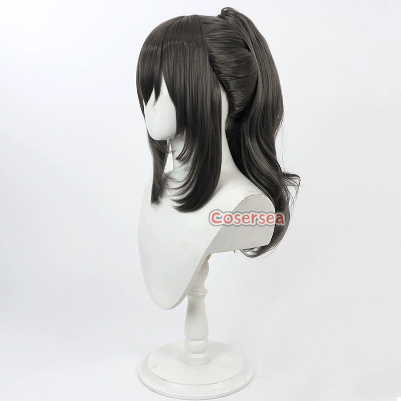 Honkai Star Rail Trailblazer 60cm Dark Gray Ponytail Cosplay Wigs ...