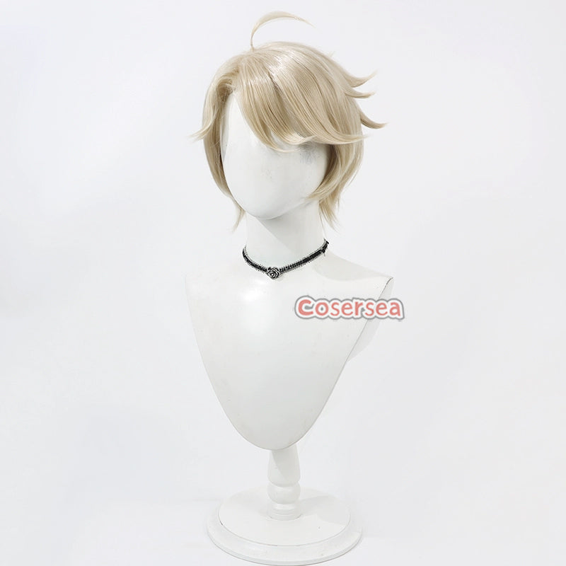 Identity V Emil 30cm Short Light Blonde Cosplay Wigs – coserseas