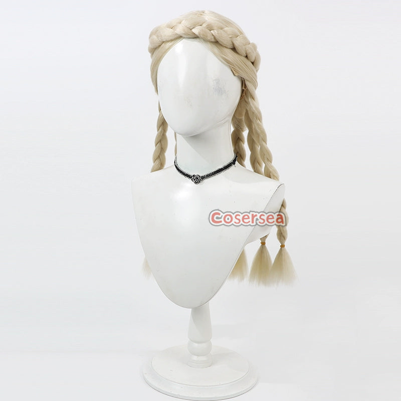 Identity V Vera Nair 50cm Light Blonde Braided Cosplay Wigs – coserseas