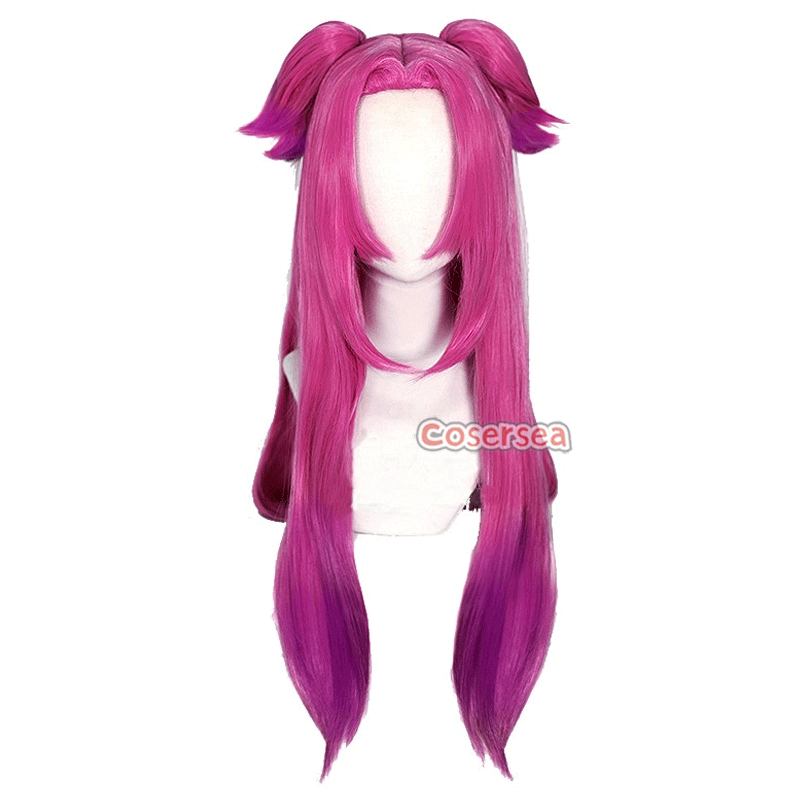 LOL Heartsteel Alune 50cm Rose Pink Cosplay Wigs – coserseas