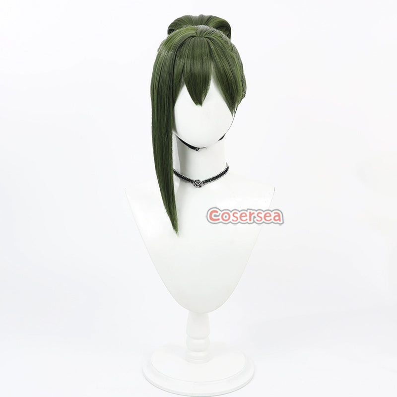Library Of Ruina Netzach Green Cosplay Wigs – coserseas