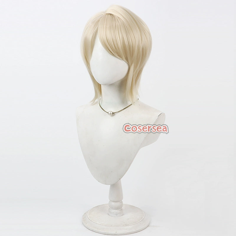 Limbus Company Faust 30cm Light Blonde Cosplay Wigs – coserseas