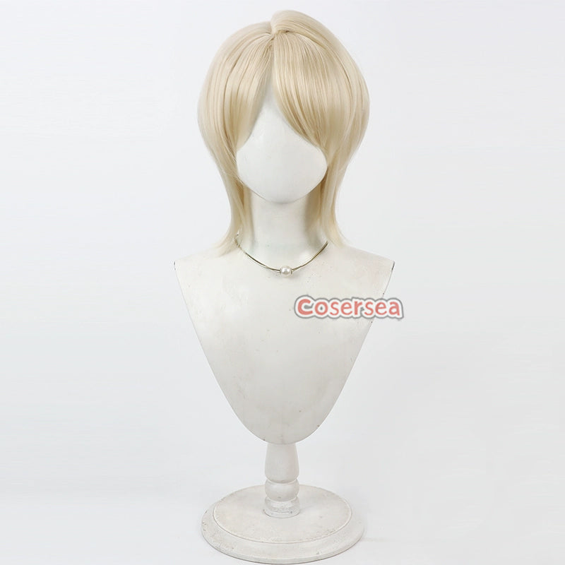 Limbus Company Faust 30cm Light Blonde Cosplay Wigs – coserseas