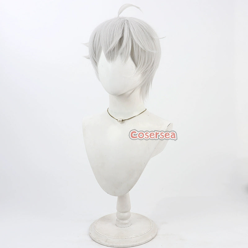MANTA : Virtual Idol Boy Group XuXiangning 30cm Silver White Men Cospl ...