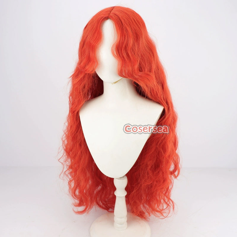 Malenia 100cm Long Curly Orange Red Cosplay Wigs – coserseas