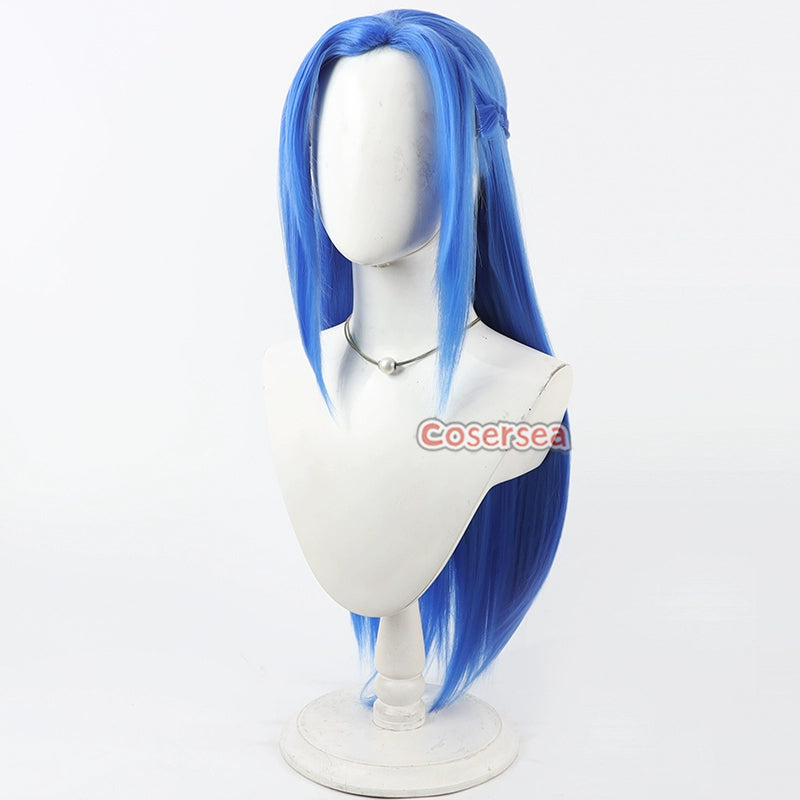 Cosersea Mewkledreamy Imai Kotoko 80cm Long Blue Cosplay Wigs – coserseas