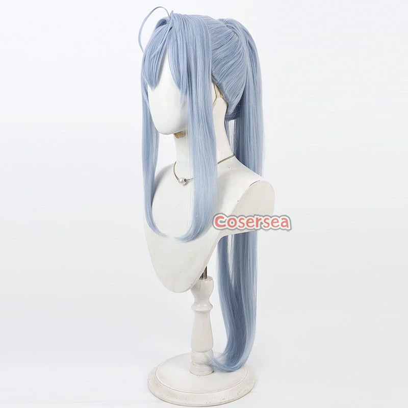 Nikke The Goddess Of Victory Anchor 80cm Light Blue Ponytail Cosplay W ...
