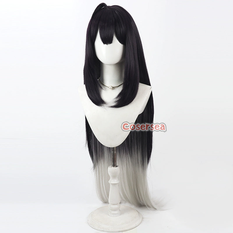 Nikke The Goddess Of Victory Sin 100cm Black Mixed Silver Gray Cosplay ...
