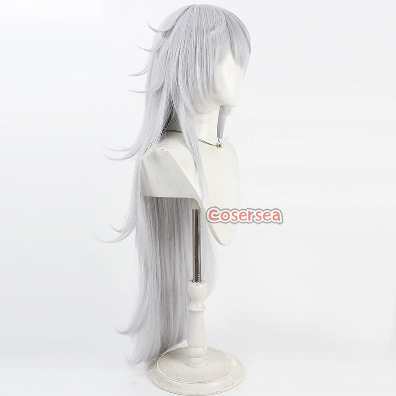 Nikke The Goddess of Victory Poli 100cm Silver White Cosplay Wigs ...