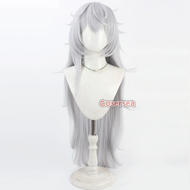 Nikke The Goddess of Victory Poli 100cm Silver White Cosplay Wigs ...