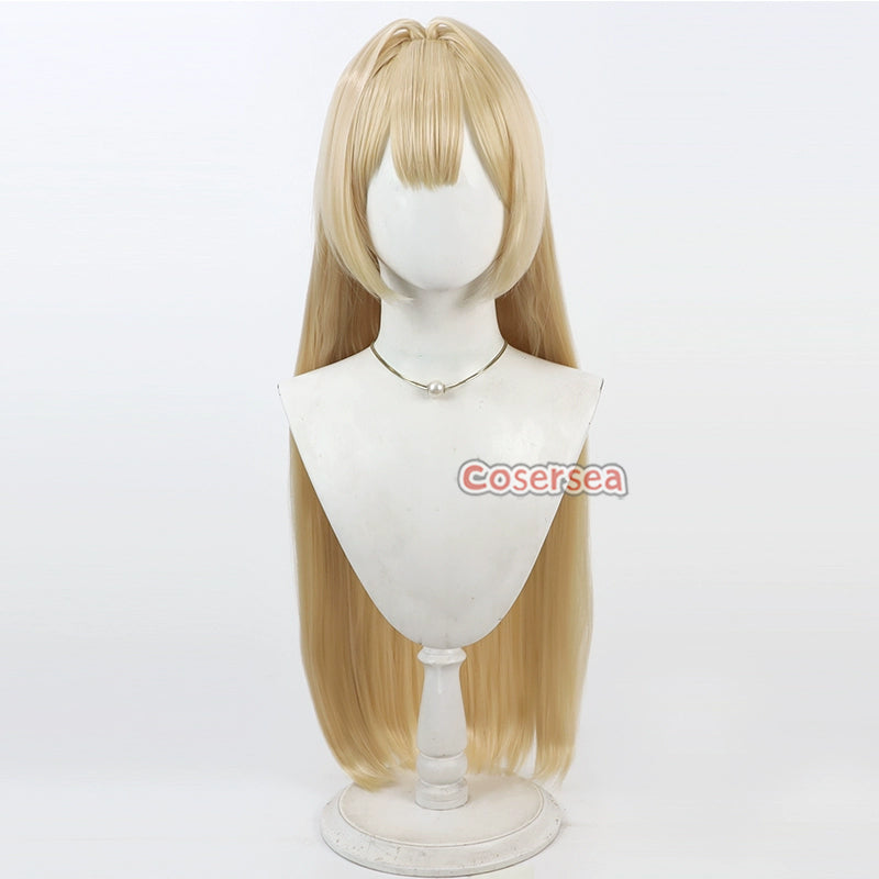 Cosersea Nikke The Goddess of Victory Tia 80cm Long Blonde Cosplay Wig ...