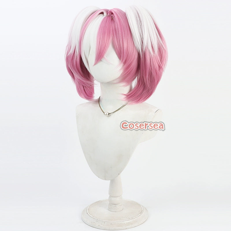 Path to Nowhere Dudu 30cm Pink Mixed White Ponytail Cosplay Wigs ...