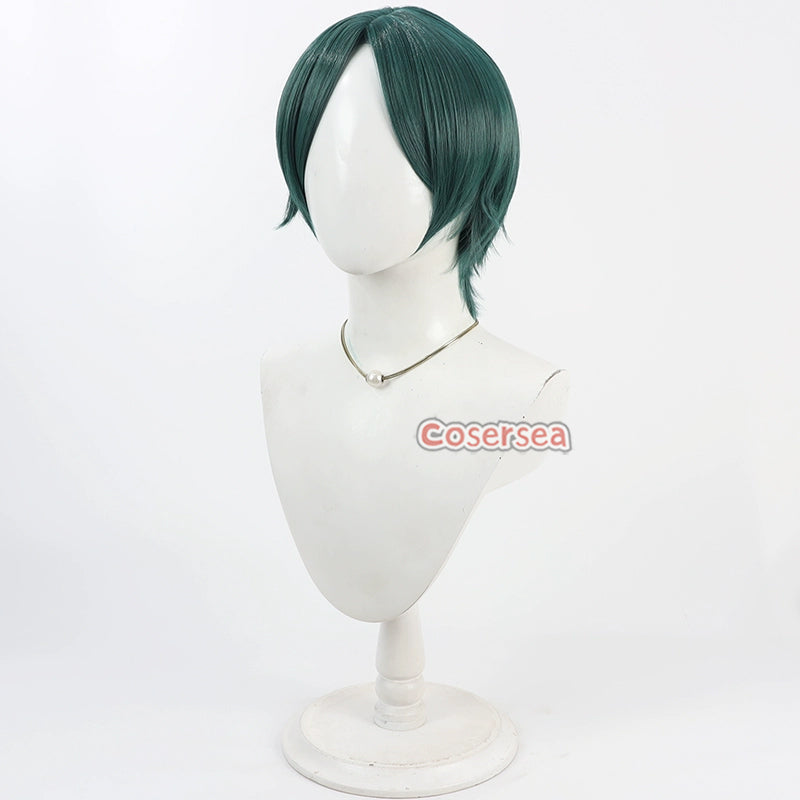 Cosersea Tougen Anki Juji Yusurube 30cm Short Green Cosplay Wigs ...