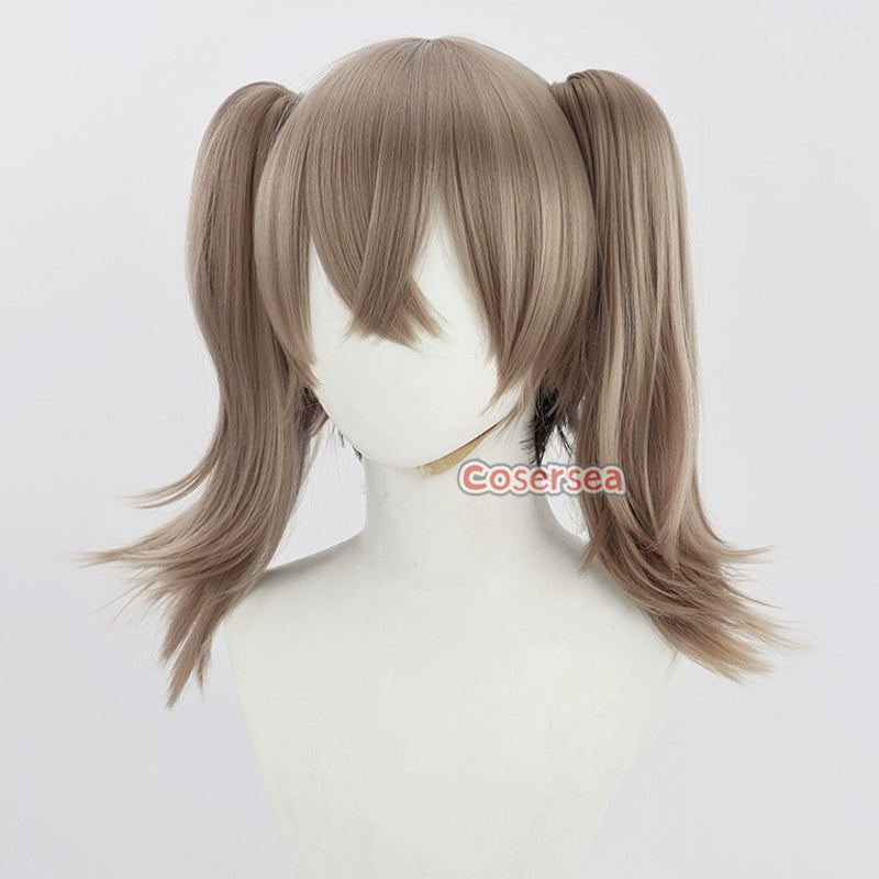 Virtual YouTuber Alban Knox 35cm Brown Ponytail Cosplay Wigs – coserseas