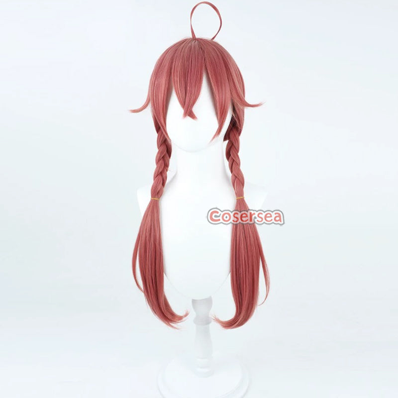 Virtual YouTuber Kamishiro Rui 60cm Red Cosplay Wigs – coserseas
