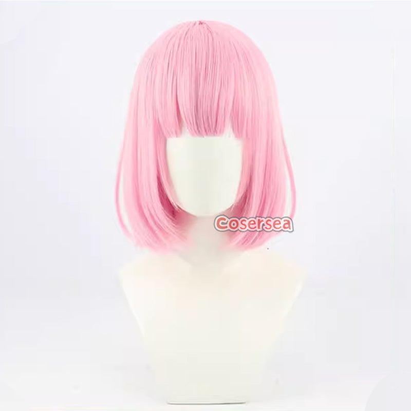 Virtual YouTuber Mori Calliope Pink Cosplay Wigs – coserseas