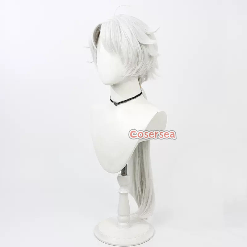 Wuthering Waves Lingyang 80cm Long Silver White Cosplay Wigs – coserseas
