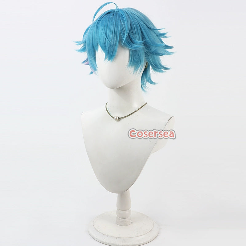 Cosersea Wuthering Waves Brant 30cm Blue Mixed Purple Cosplay Wigs ...