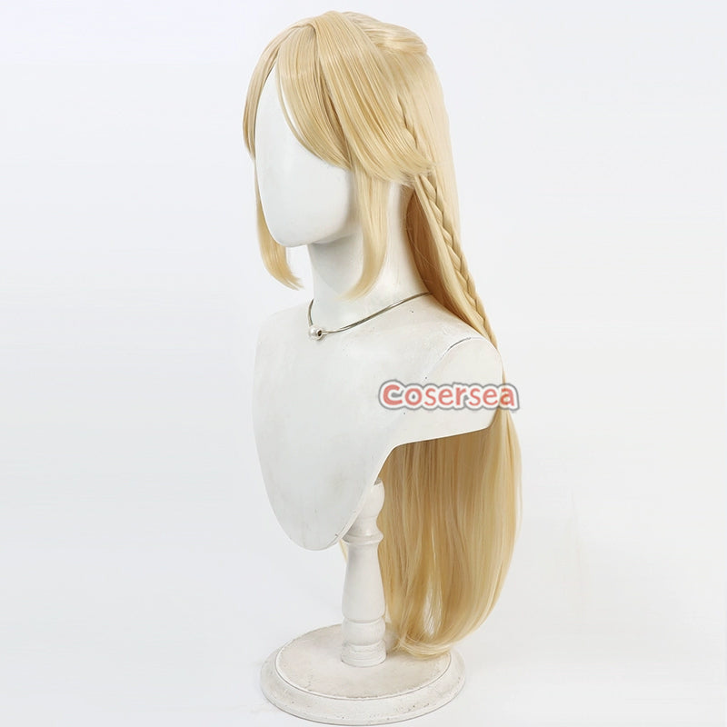 Wuthering Waves Cartethyia 100cm Long Blonde Cosplay Wigs – coserseas
